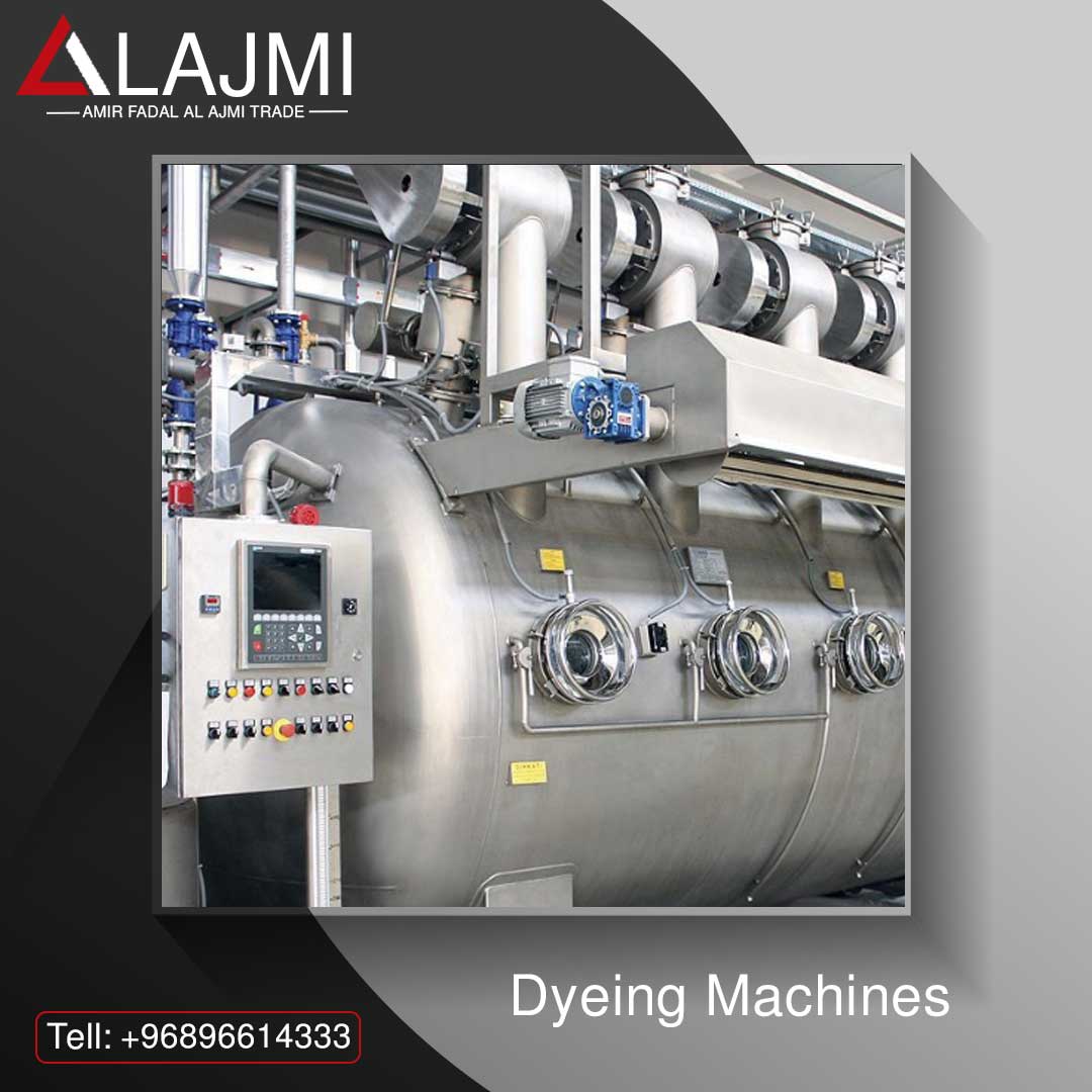Dyeing machines – AmirFada Al Ajmi Trade