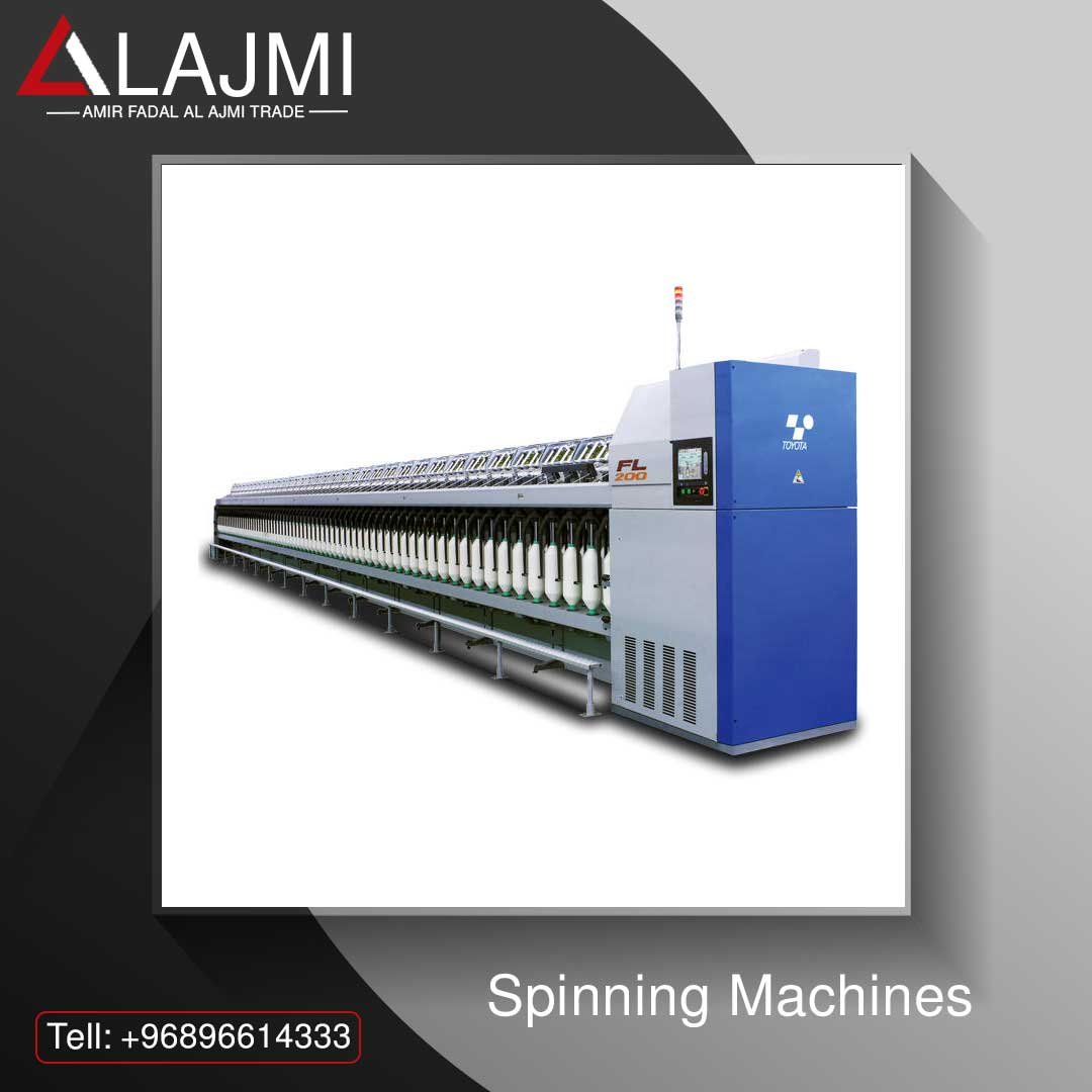 Spinning machines – AmirFada Al Ajmi Trade
